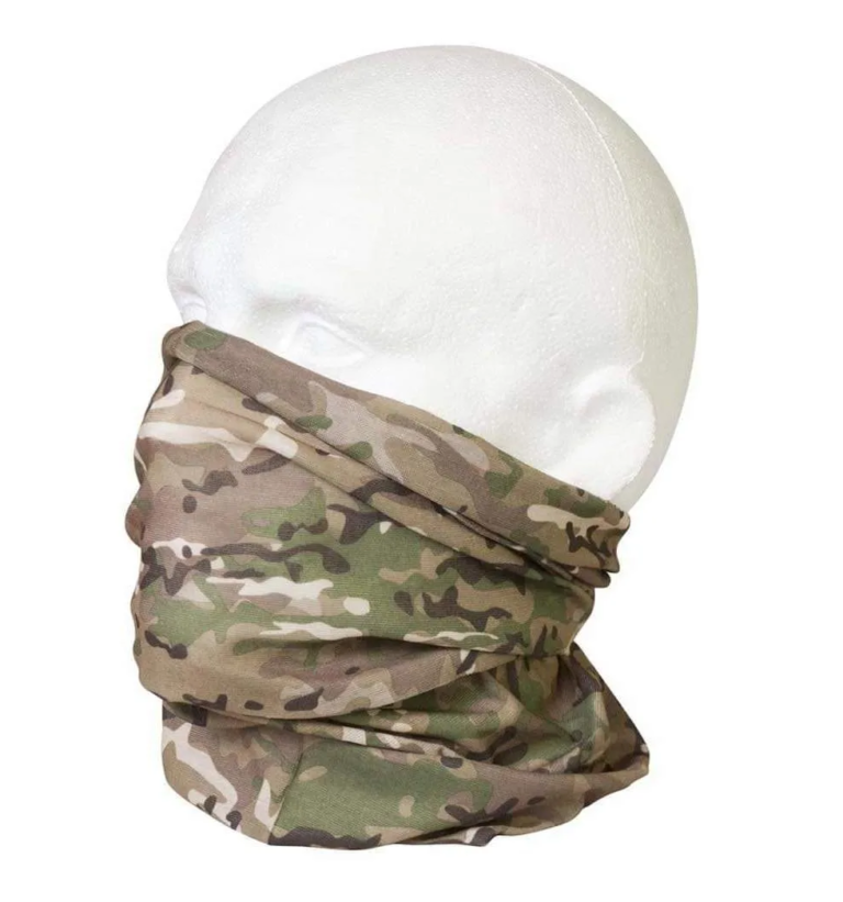 Cuello tipo buff multicam | Distribuidora Havoc